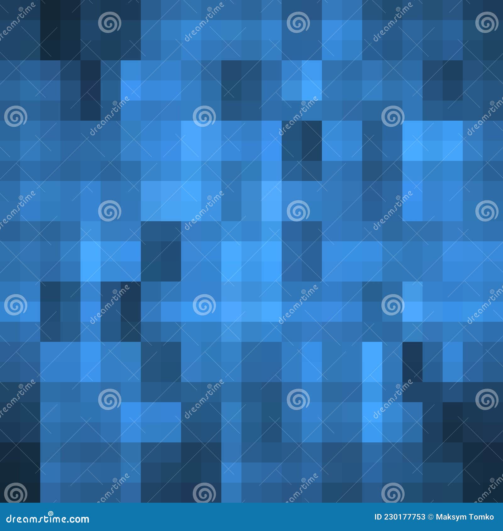 Blue Square Background. Presentation Template. Eps 10 Stock ...