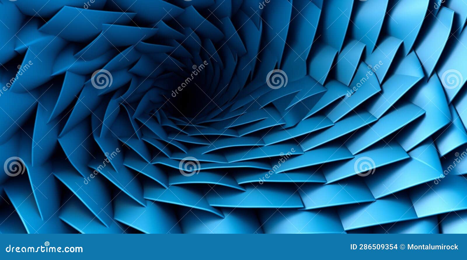 Blue Square Geometric Shape Background Stock Illustration ...