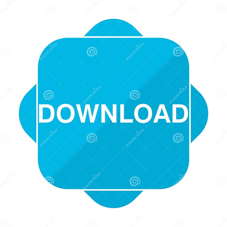 Blue square icon download stock vector. Illustration of green - 94705544