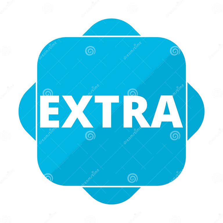 Blue square icon extra stock vector. Illustration of paper - 94850589
