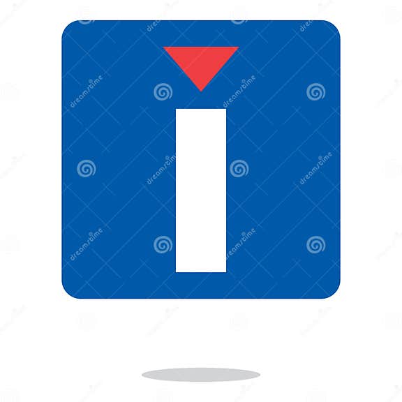 Blue square logo stock vector. Illustration of design - 257910208