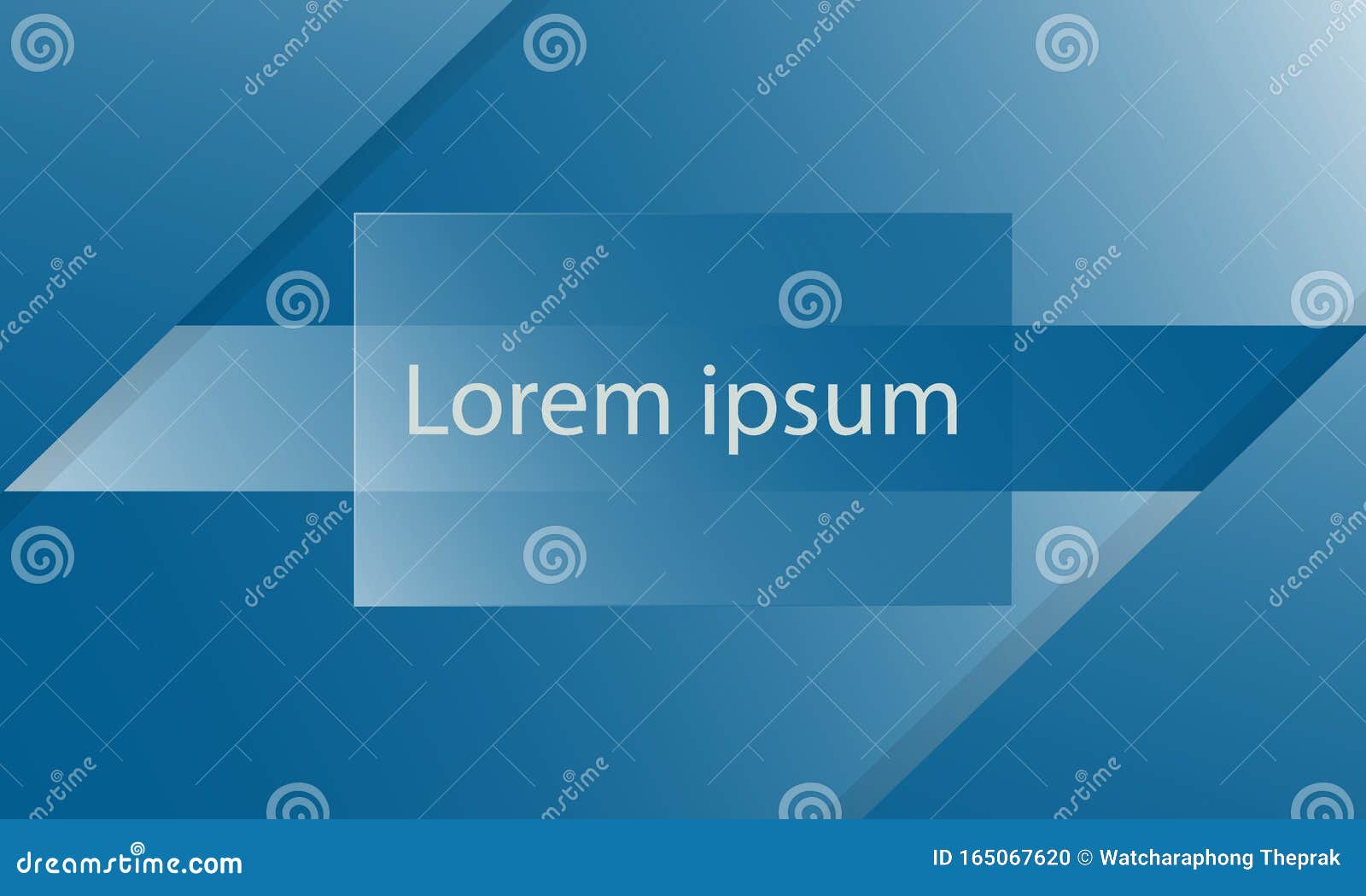 Blue Square Shape Blend with Text Stock Vector - Illustration of ...