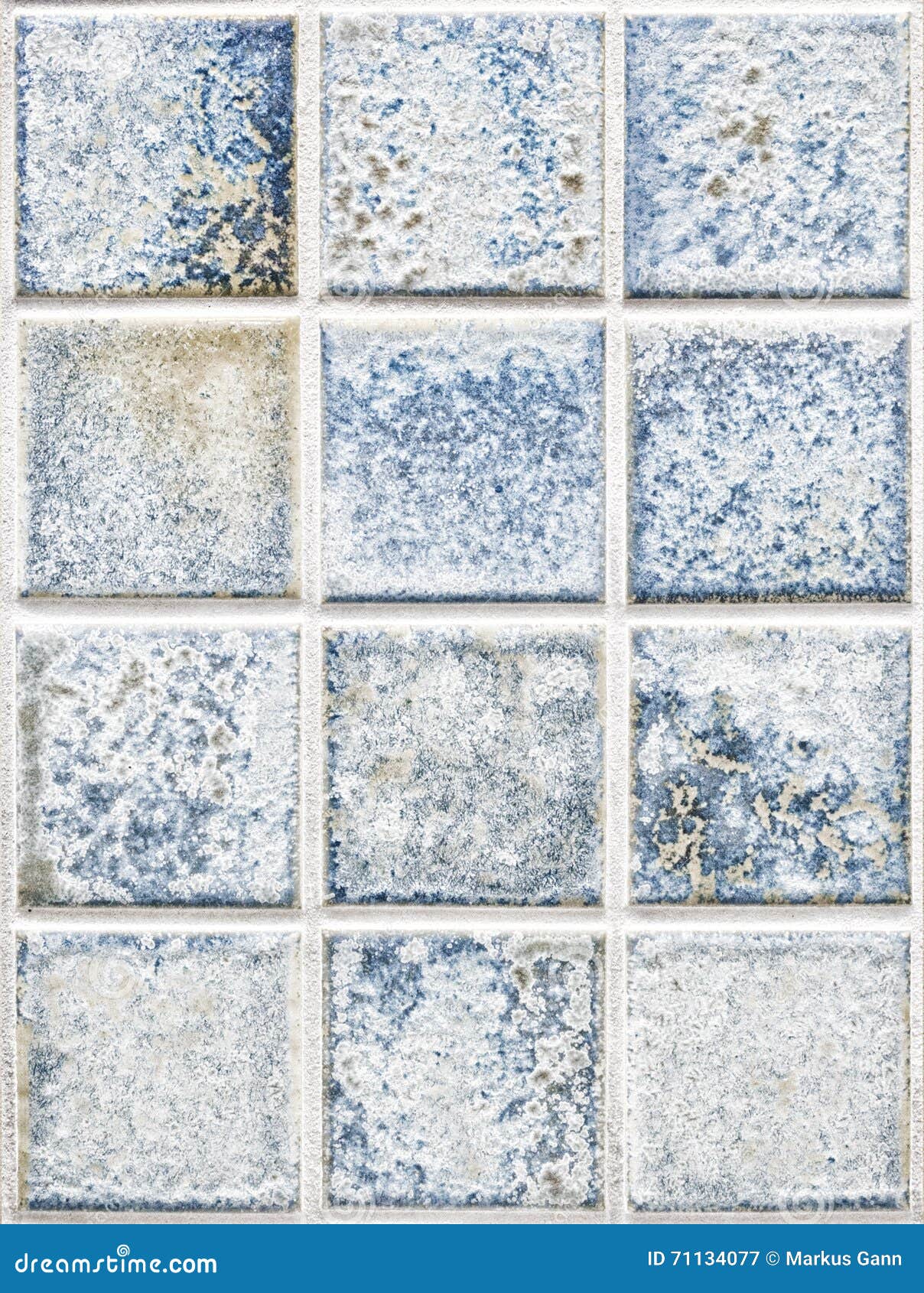 Blue square tiles stock image. Image of construction - 71134077