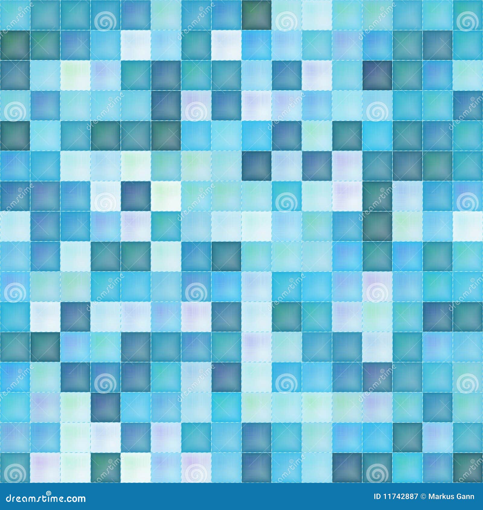 Blue squares stock illustration. Illustration of shape - 11742887