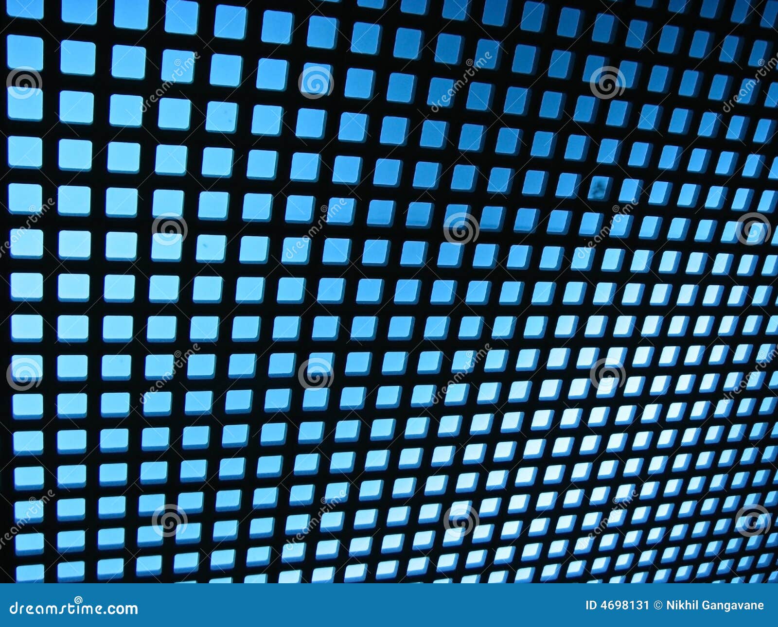 Blue Squares Fabric Cloth Material Texture Seamless Looped Background ...