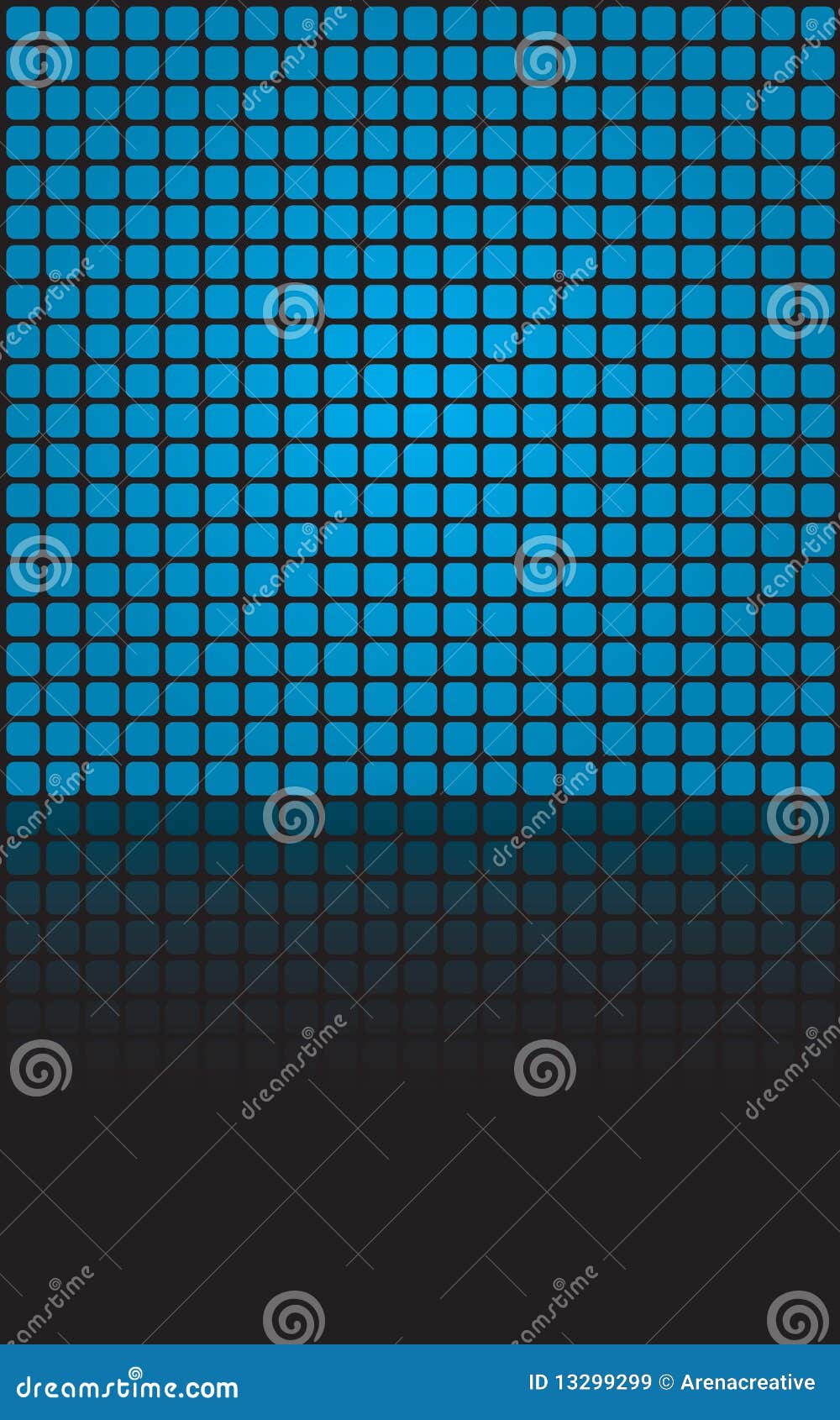 Blue Squares Grid Layout stock vector. Illustration of decoration ...