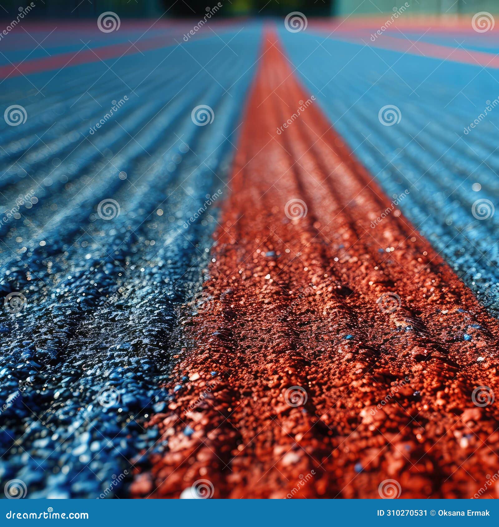 Blue Stadium Coverage Texture, Treadmill Textured Background, Jogging ...