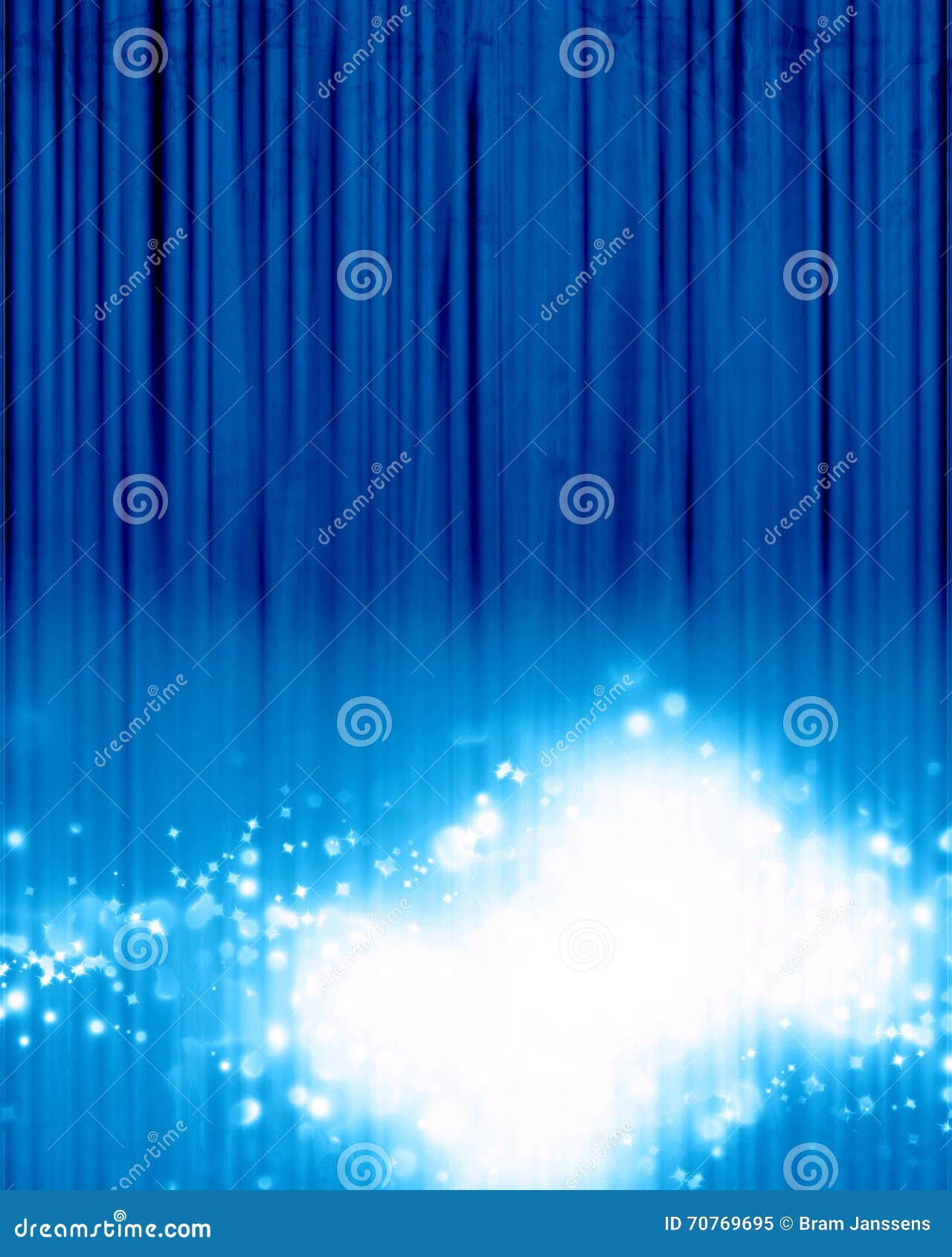 Blue stage background stock illustration. Illustration of actor - 70769695