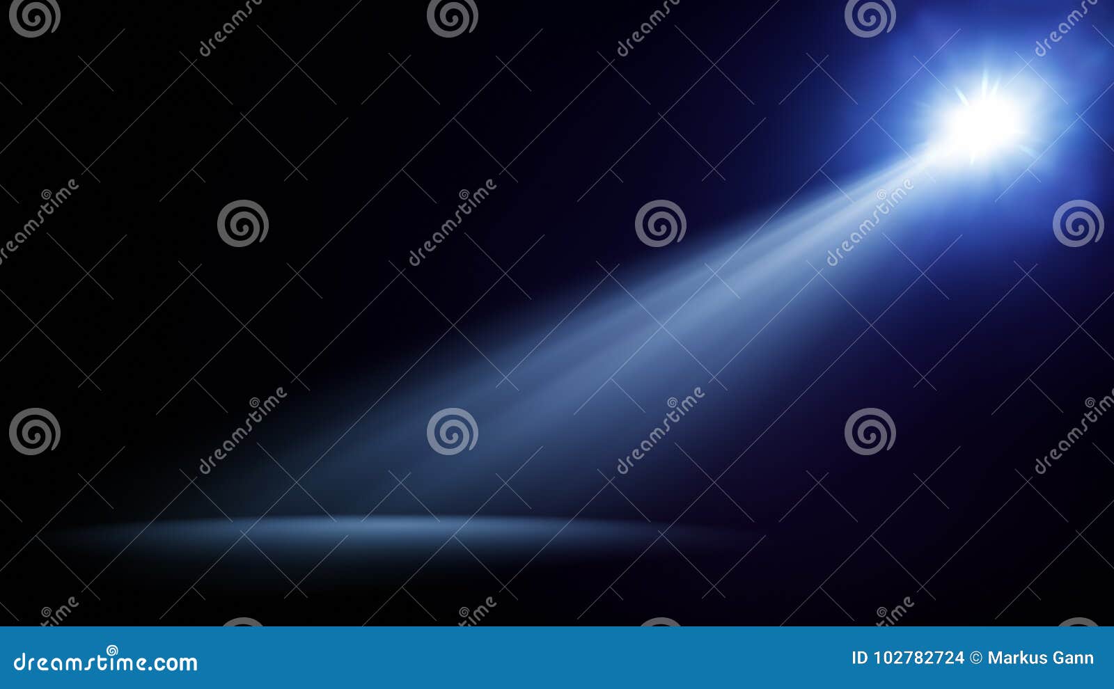 Blue Stage Light Beam Background Stock Photo - Image of festive ...
