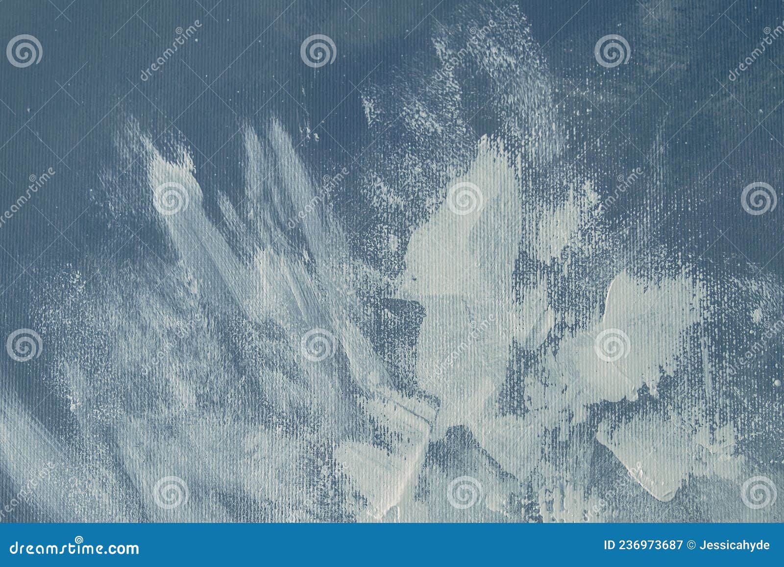 Blue Stained Canvas Backdrop Stock Image - Image of acrylic, pigment ...