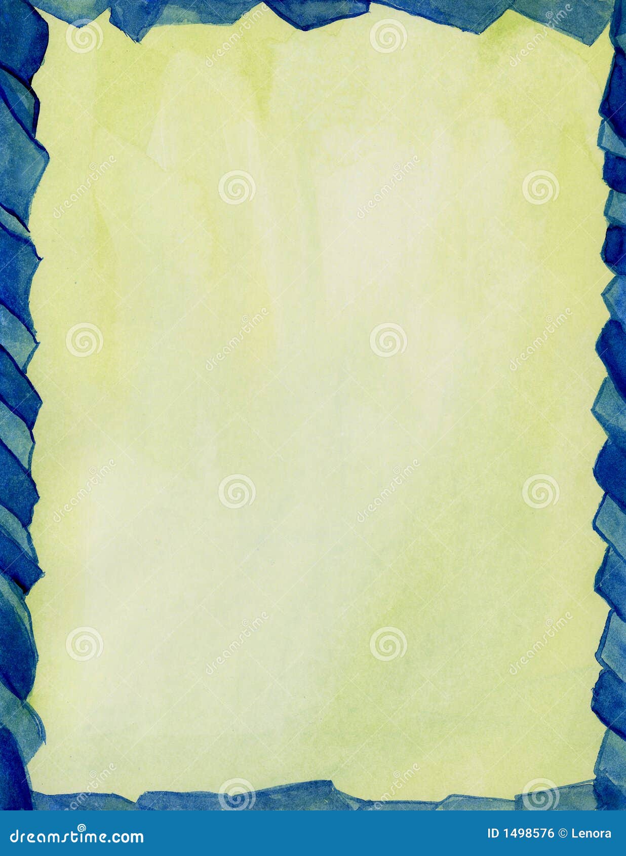 Blue Stained Glass Border stock illustration. Illustration of glass ...