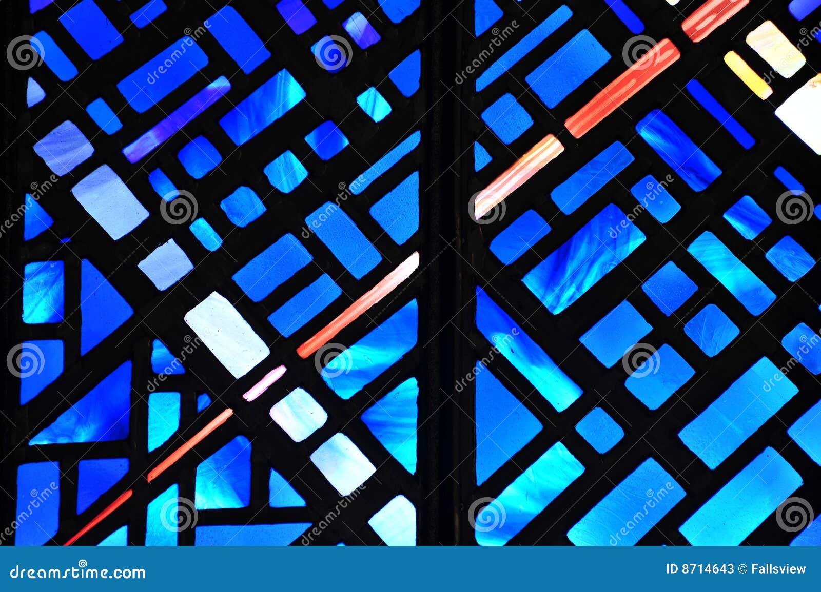 Blue stained glass window stock image. Image of churches - 8714643