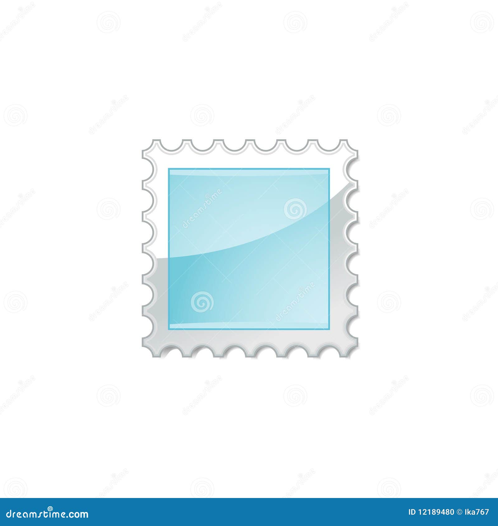 ISA Blue Stamp Stock Photo | CartoonDealer.com #98288286