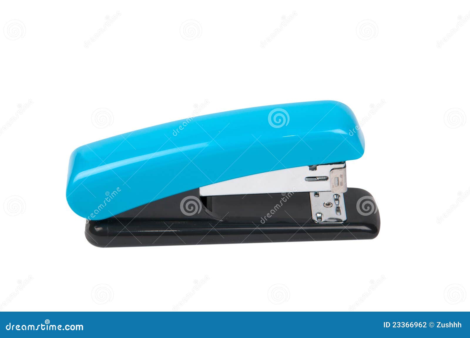 Blue stapler stock photo. Image of common, paperwork - 23366962
