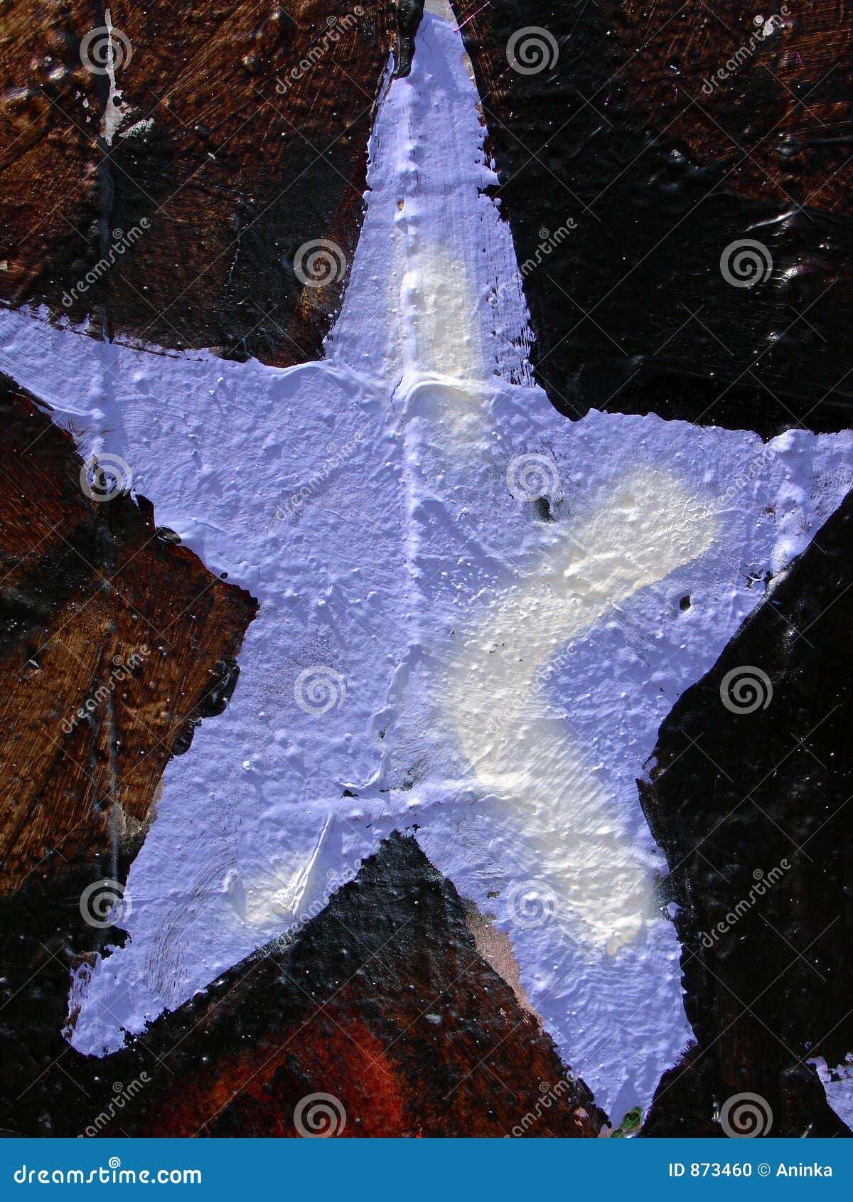 Blue star stock photo. Image of communism, graffiti, paint - 873460