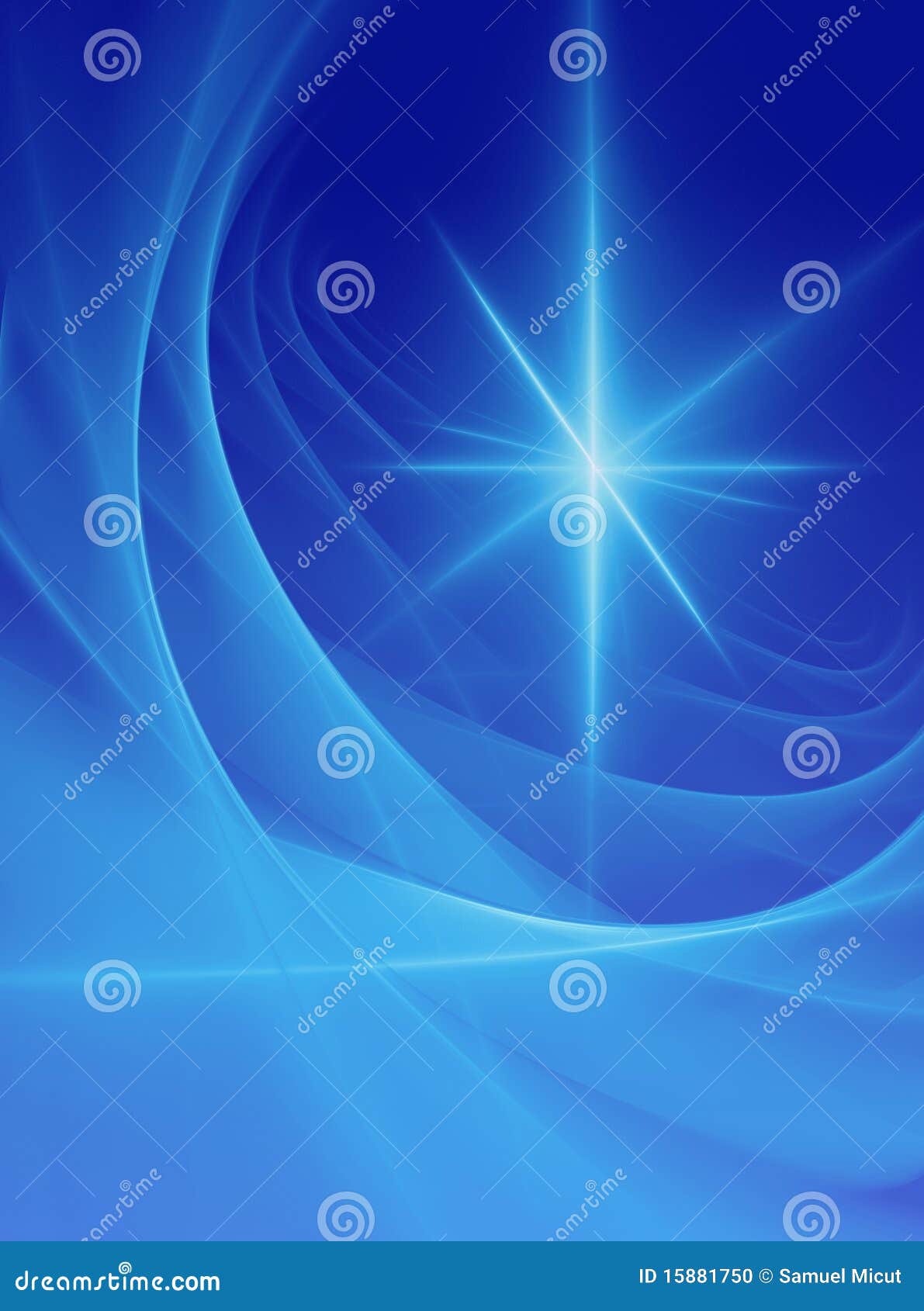 Blue star abstract stock illustration. Illustration of abstract - 15881750