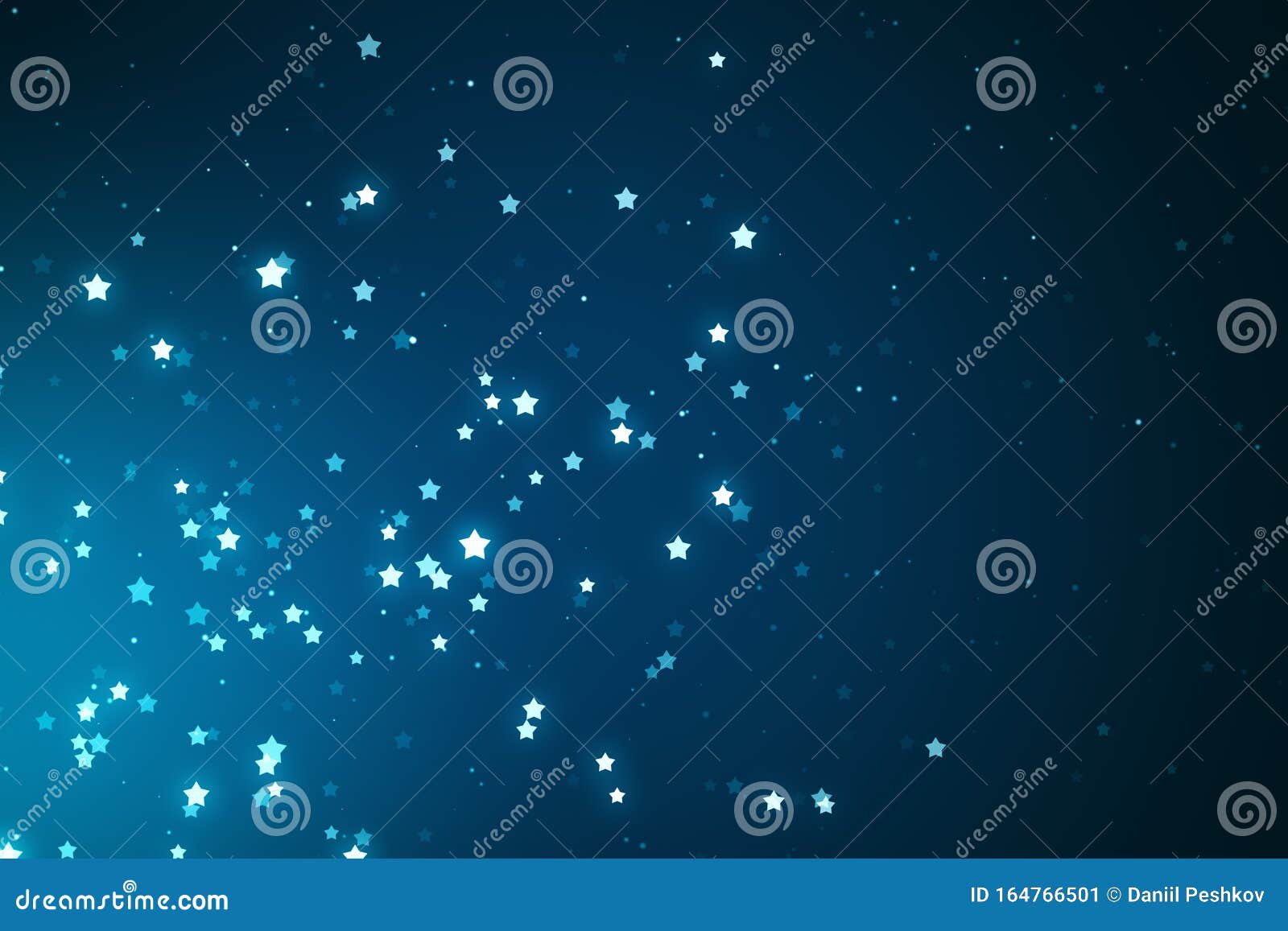 Blue star background stock illustration. Illustration of blur - 164766501
