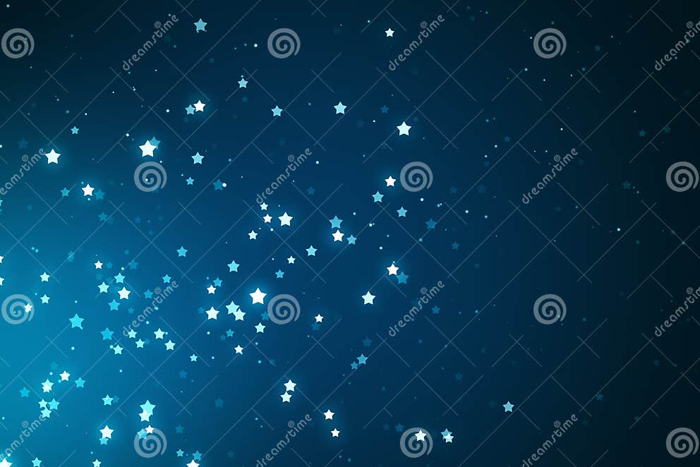 Blue star background stock illustration. Illustration of blur - 164766501