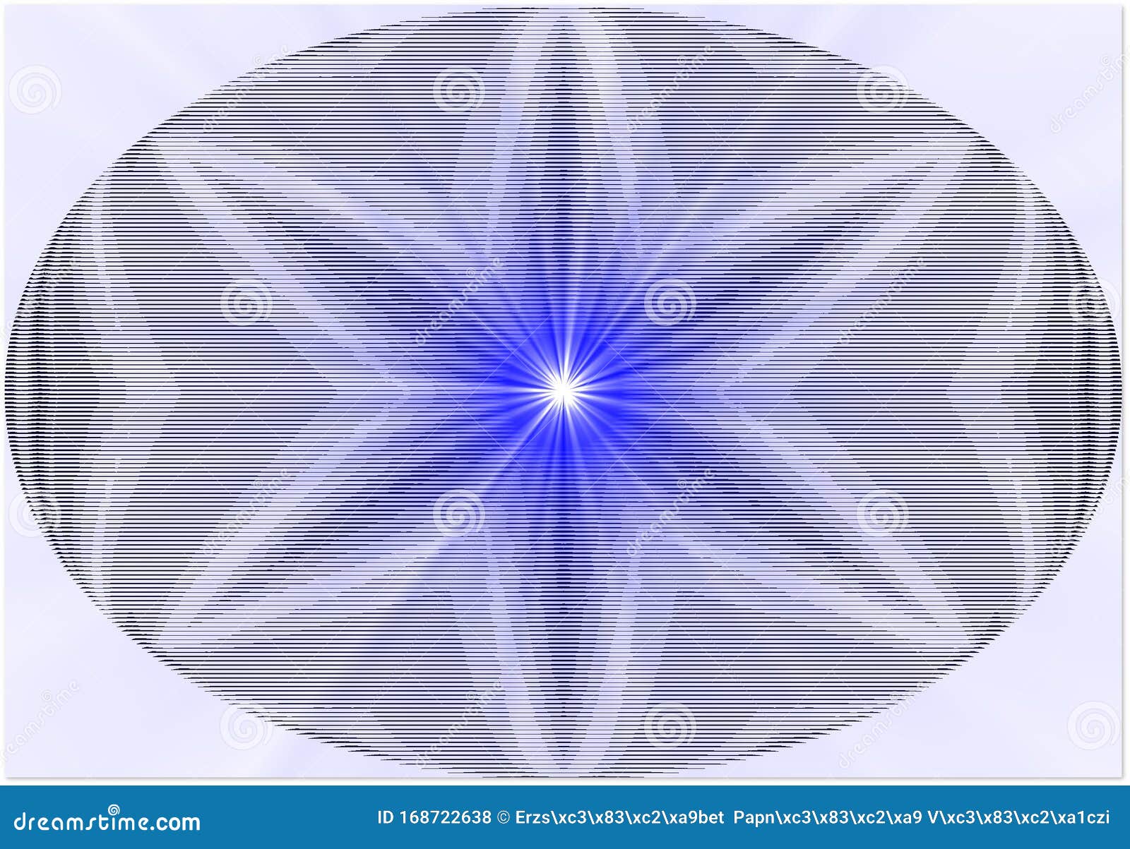 Blue Star, Bright Medium. Excellent Illustration Stock Illustration ...
