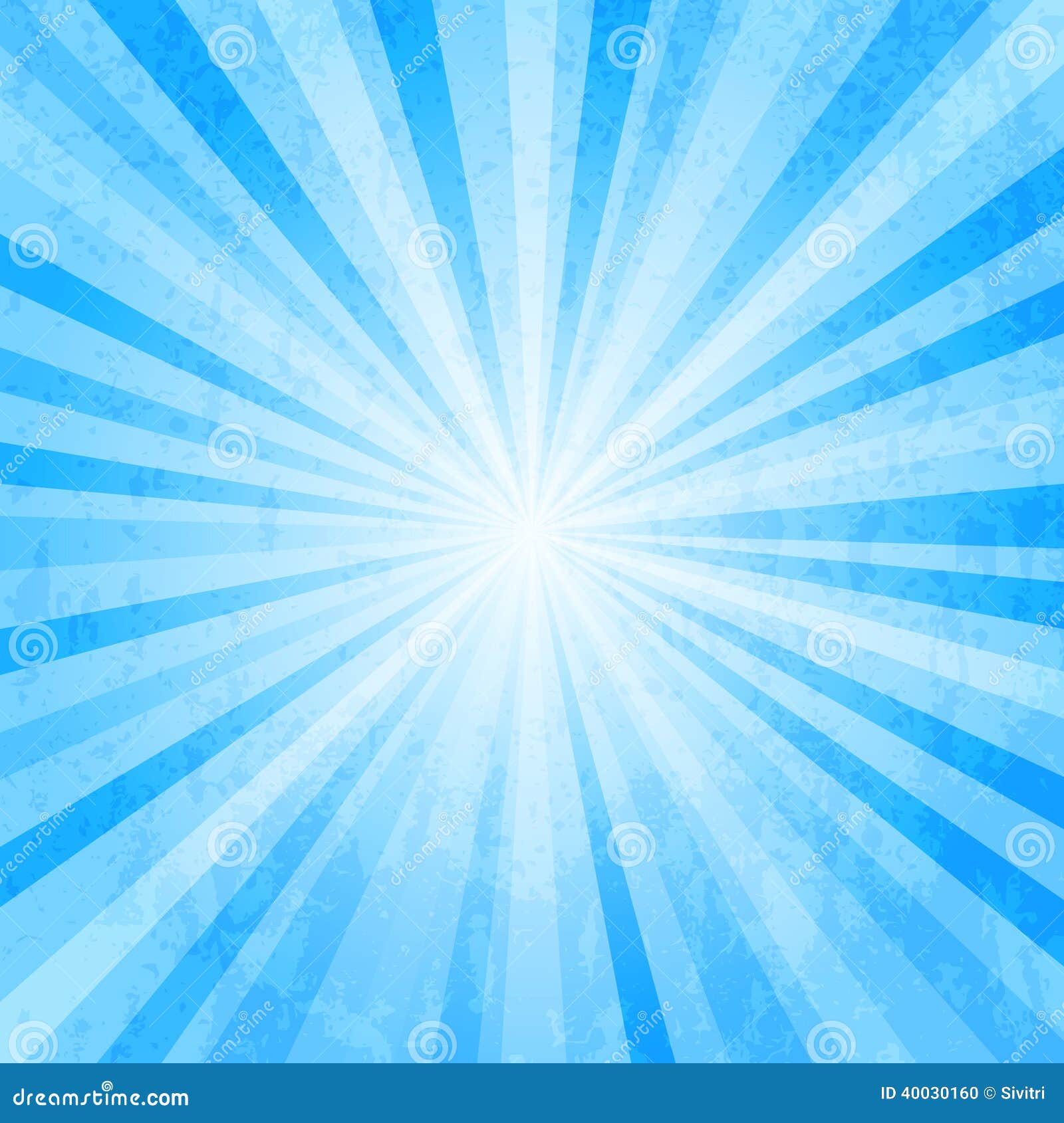 Blue star burst background stock vector. Illustration of retro - 40030160