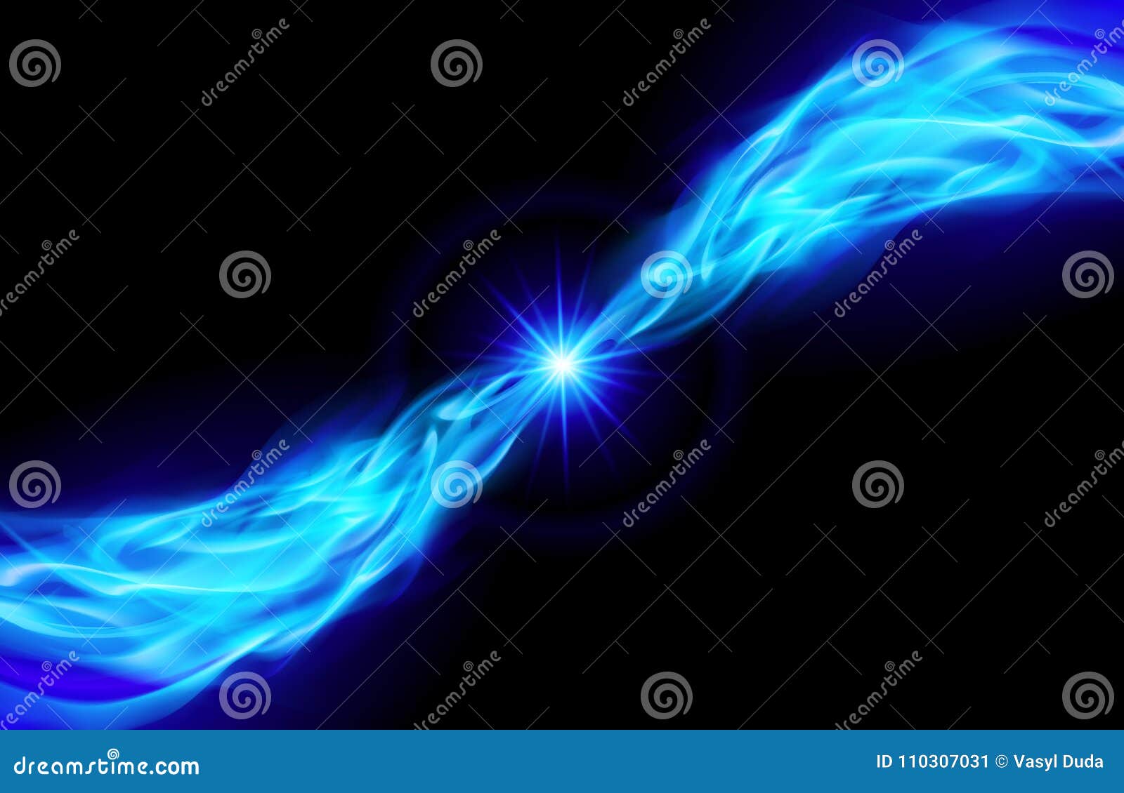Blue Star Concept stock vector. Illustration of graphic - 110307031