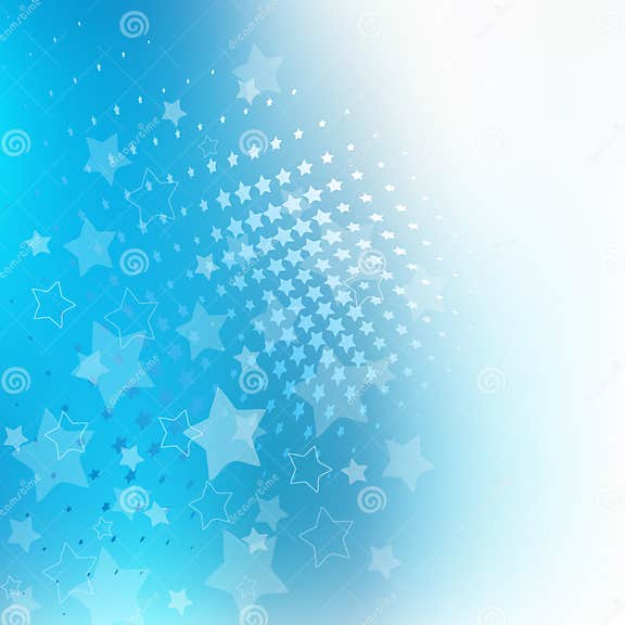 Blue Star Design Background Stock Vector - Illustration of blueish ...