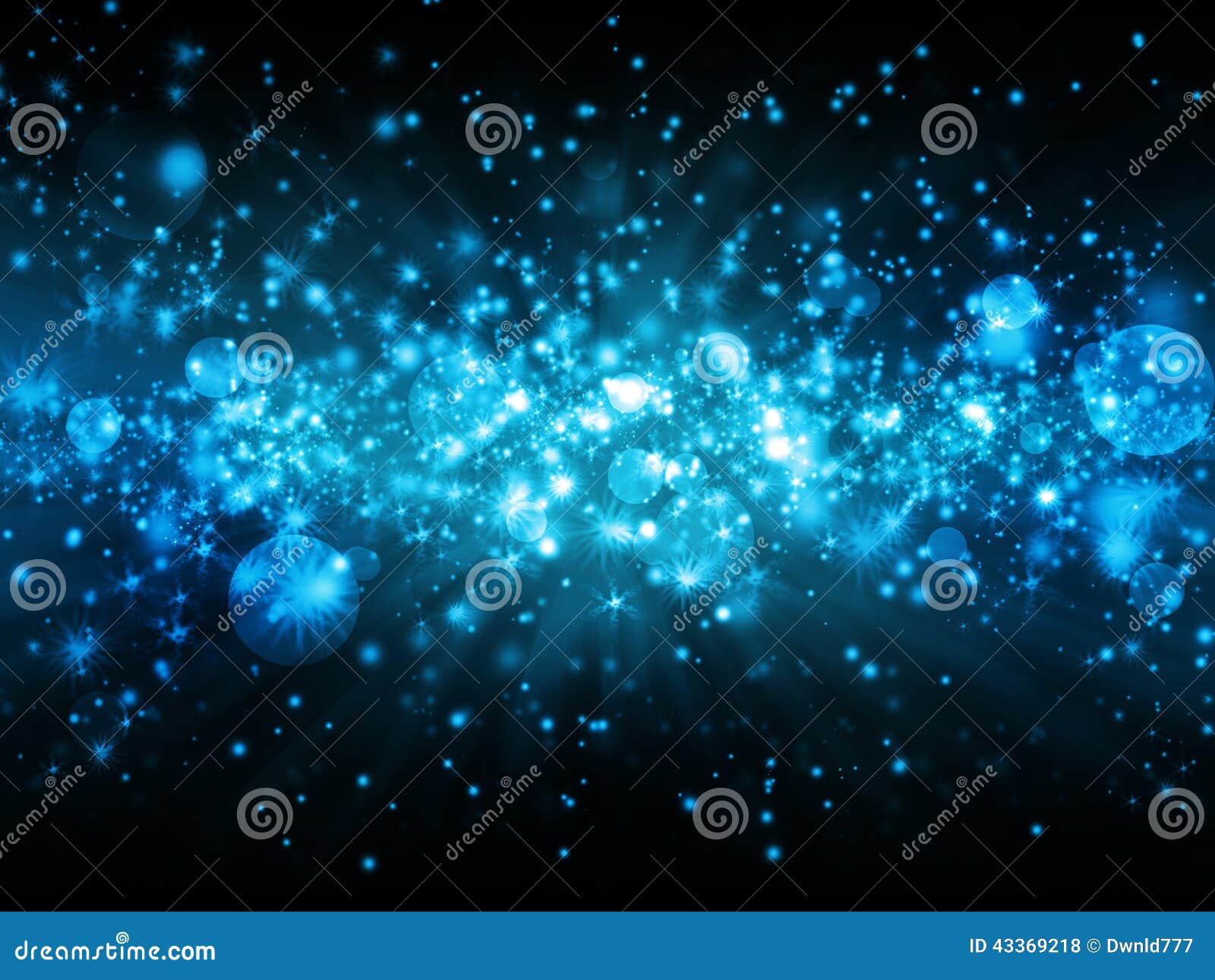 Blue star dust stock illustration. Illustration of cosmos - 43369218