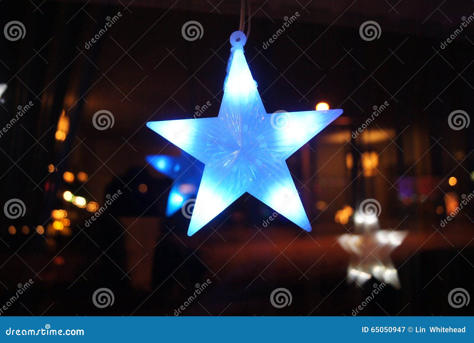 Blue Star stock image. Image of christmas, pretty, blue - 65050947