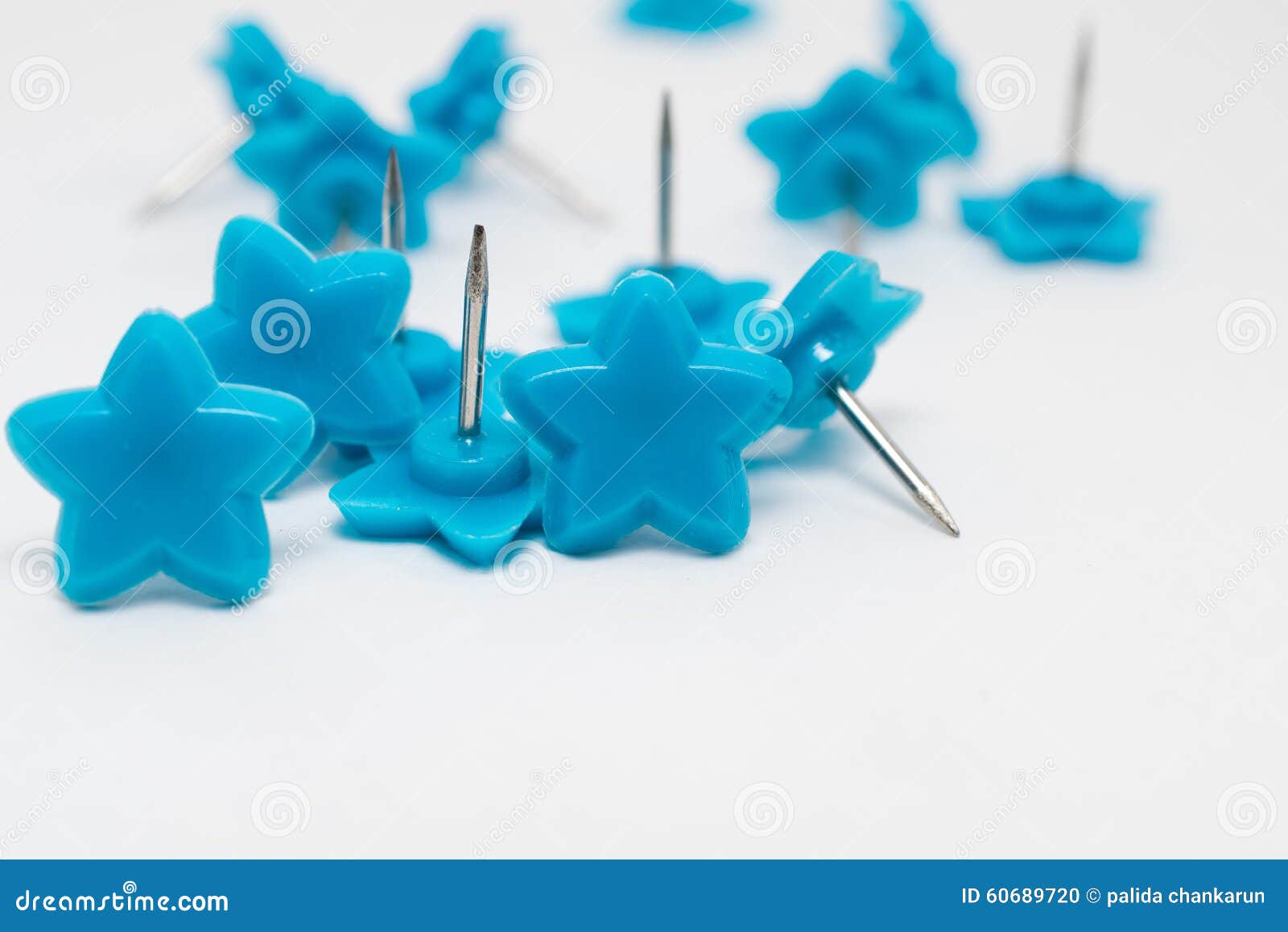 Blue star pins. stock photo. Image of back, note, collage - 60689720