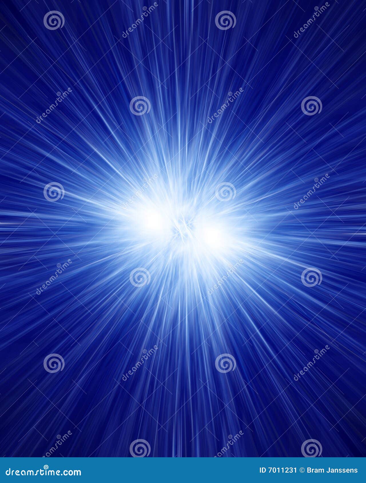 Blue starlight stock illustration. Illustration of graphic - 7011231