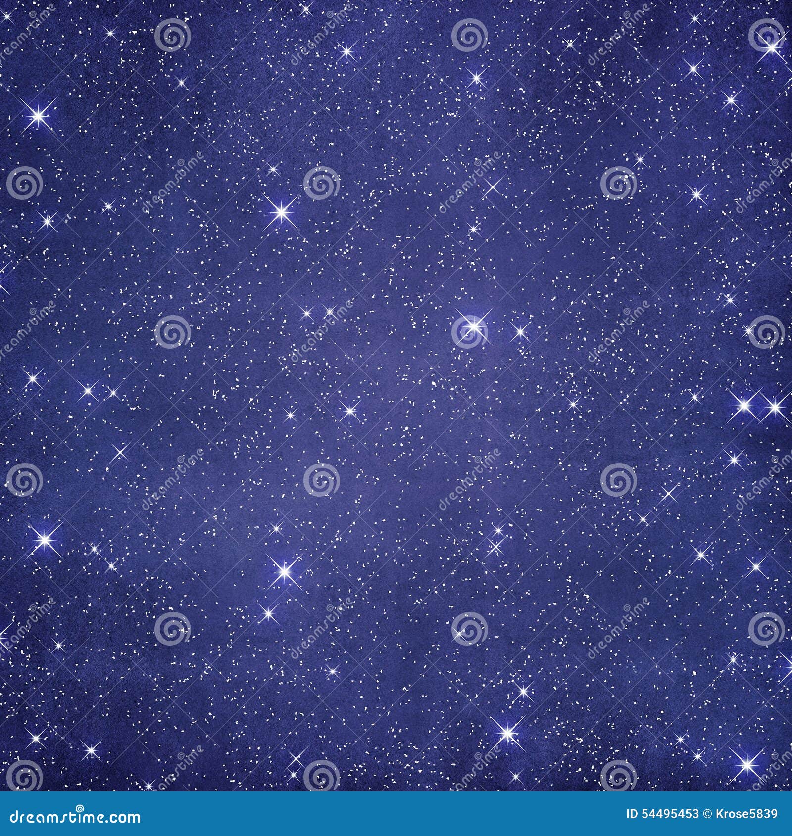 Blue Starry Sky Background stock image. Image of stars - 54495453