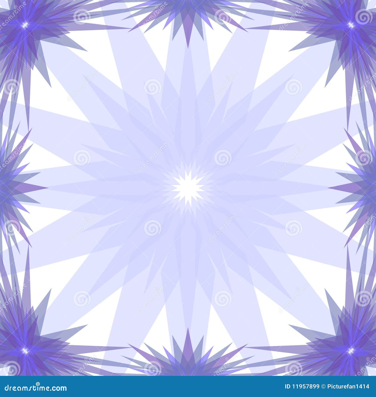 Blue Stars Frame stock illustration. Illustration of pastel - 11957899