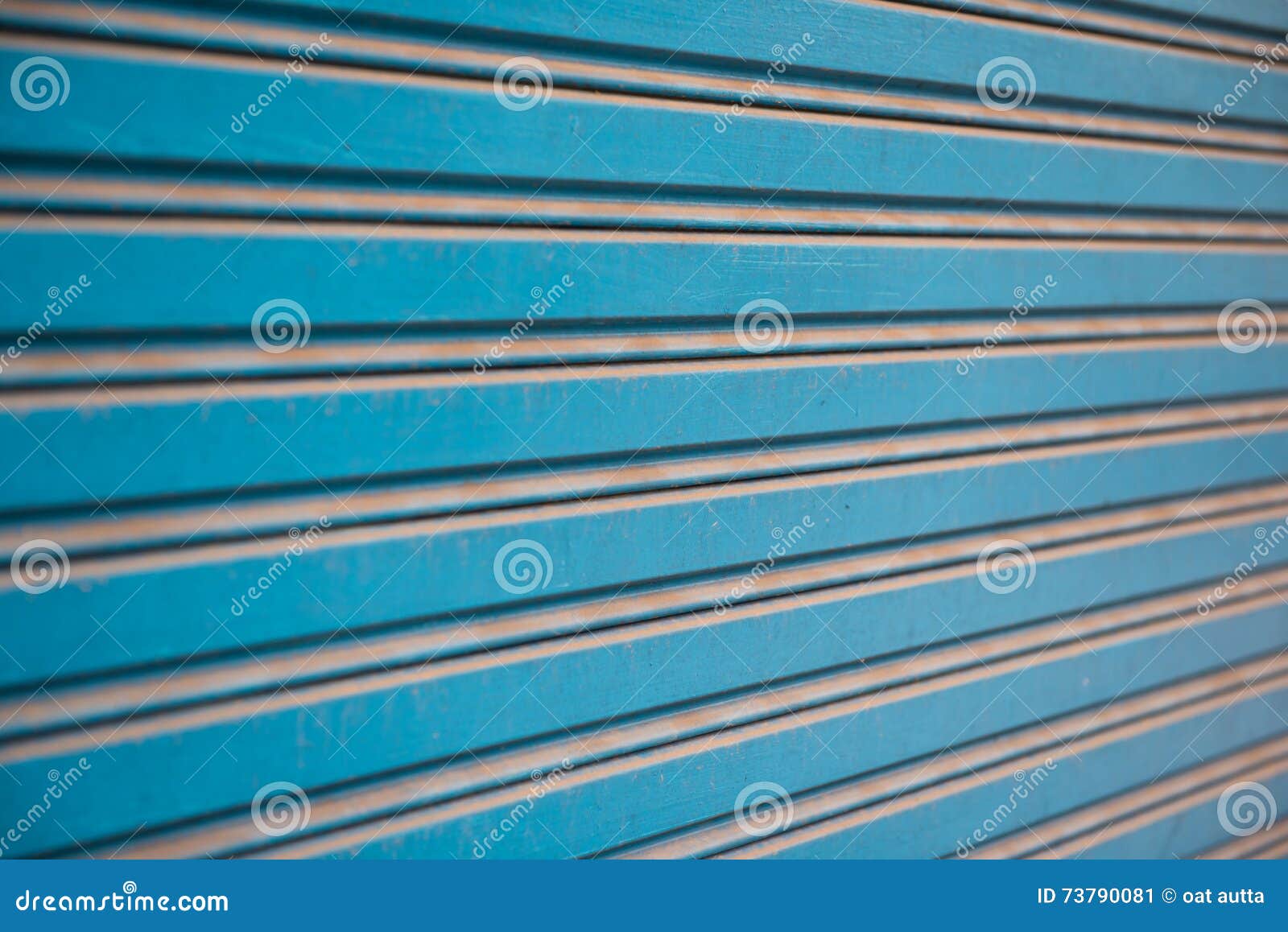 Blue Steel Door Closed. Texture Pattern and Background Stock Image ...