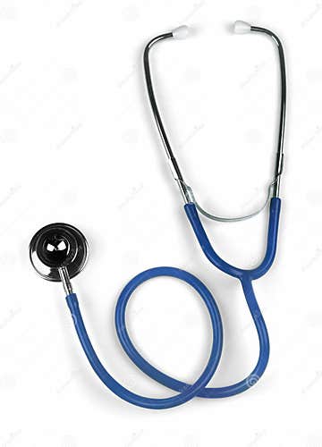 Blue stethoscope stock image. Image of physician, nurse - 1143461