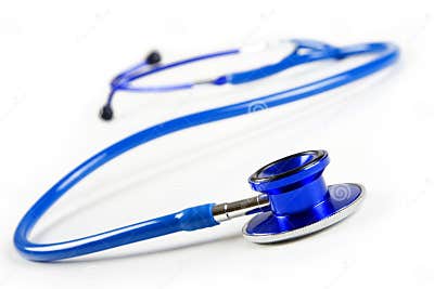 Blue stethoscope stock photo. Image of hospital, stethoscope - 18761444