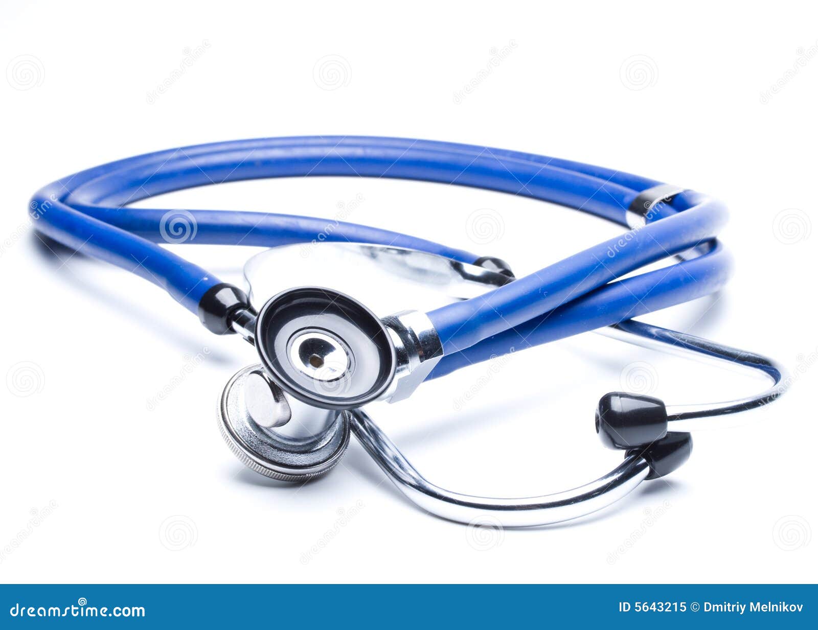 Blue Stethoscope Picture. Image: 5643215
