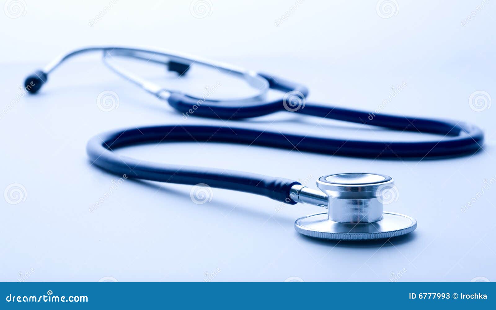 Blue stethoscope stock image. Image of instrument, device - 6777993