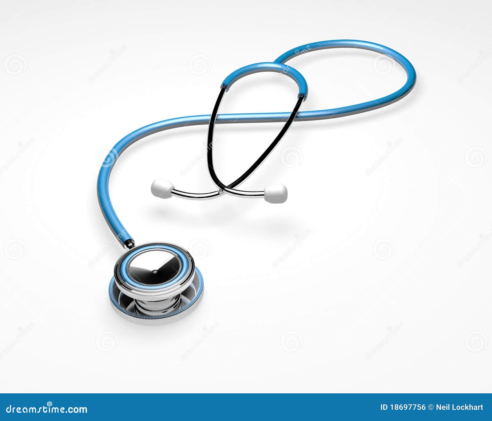 Blue-Stethoscope-Isolated stock illustration. Illustration of family ...