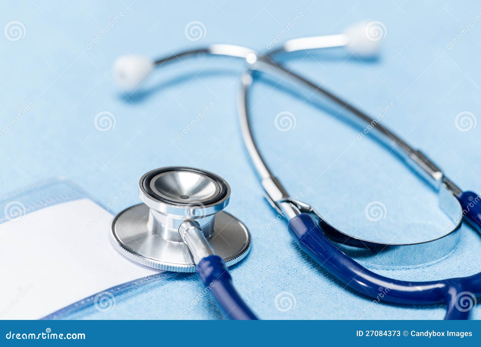 Blue Stethoscope Medical Equipment Close-up Stock Image - Image of tool ...