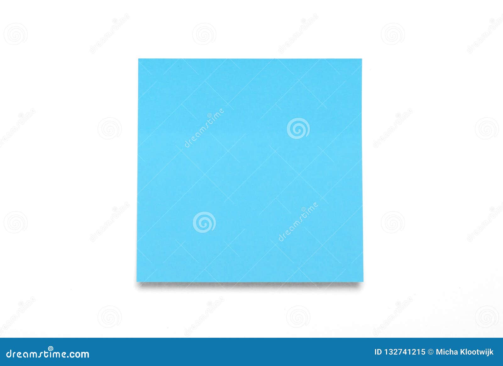 Blue sticky note stock image. Image of leaf, icon, blank - 132741215