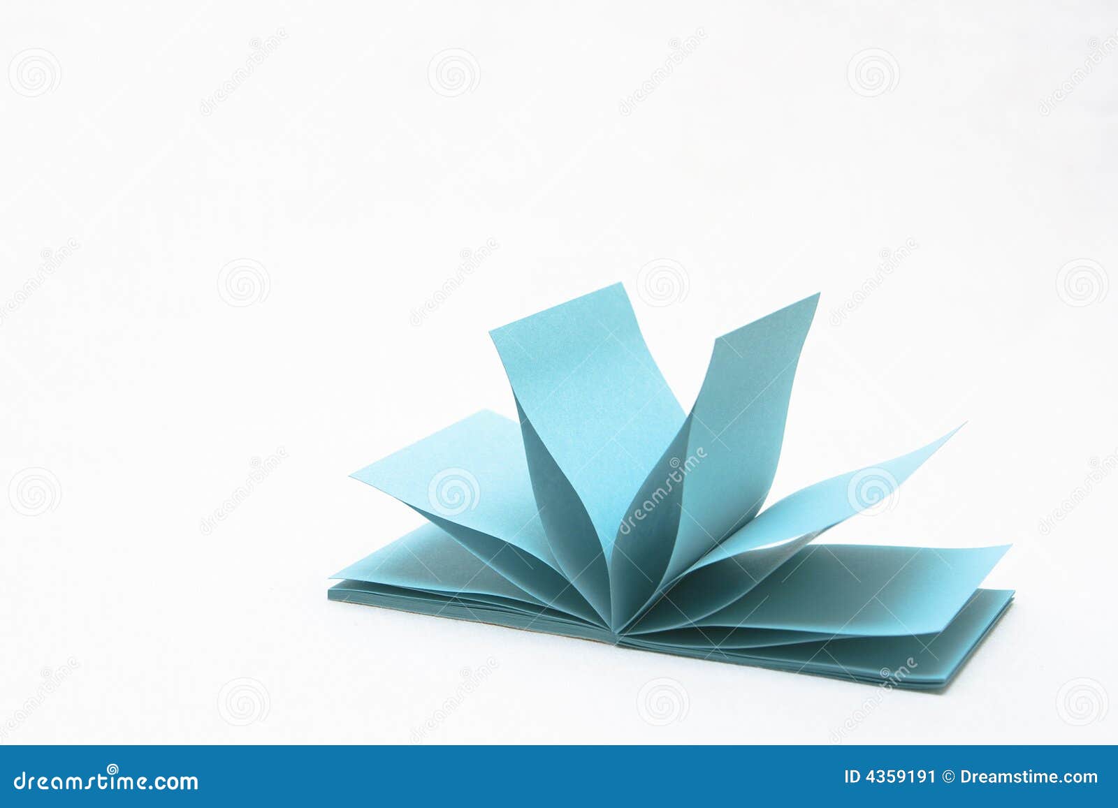Blue Sticky Notes stock image. Image of sticky, notes - 4359191