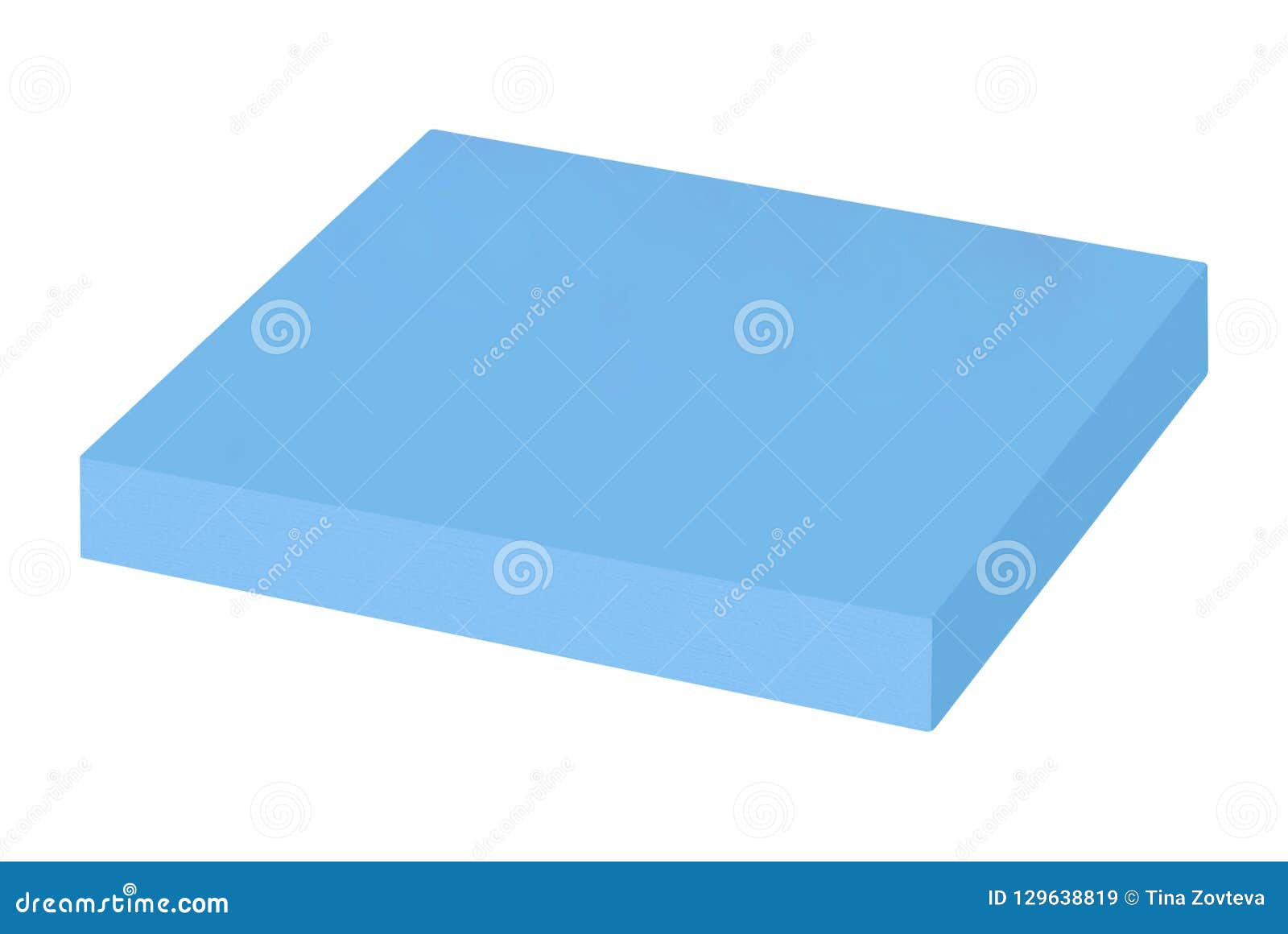 Blue sticky notes isolated stock image. Image of blue - 129638819