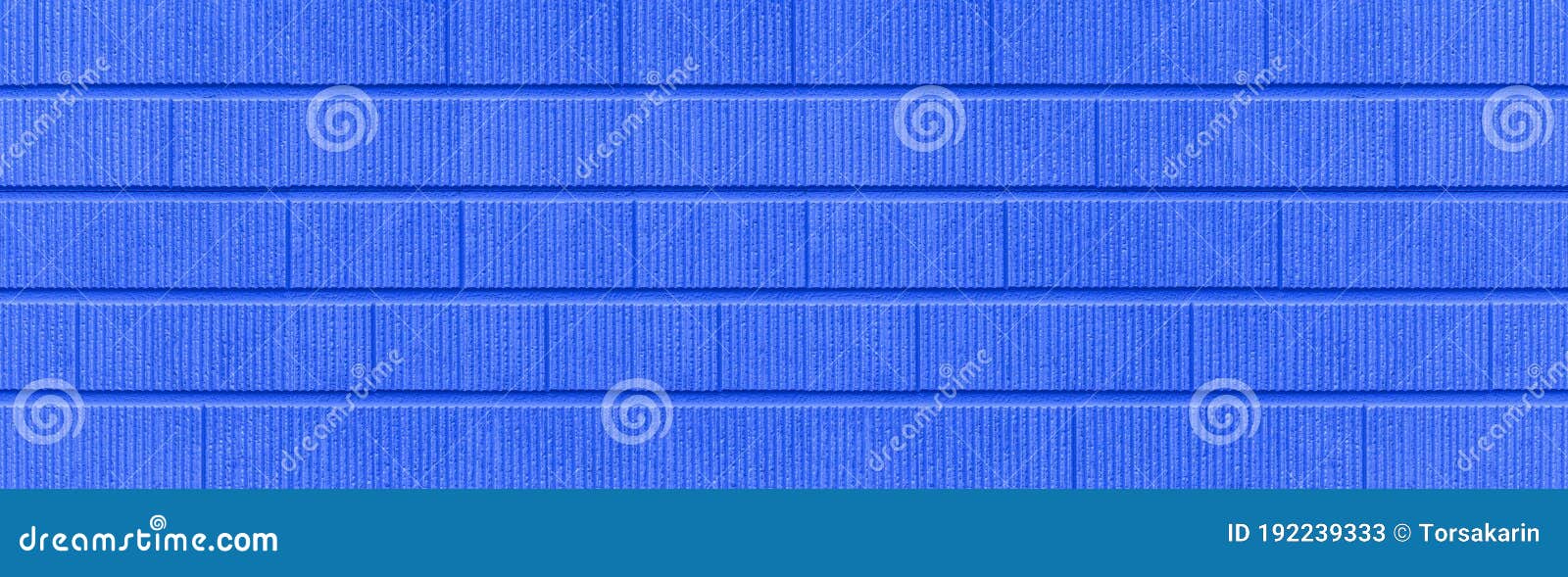 Blue Stone Brick Wall Texture and Seamless Background Stock ...