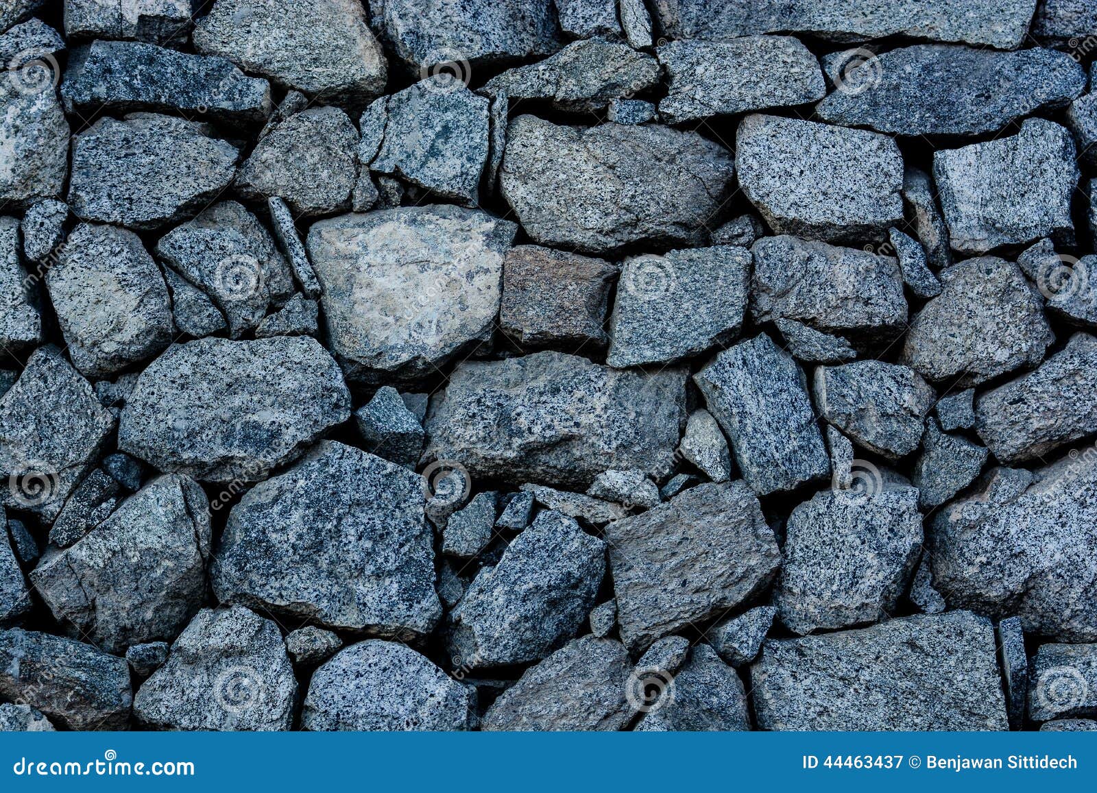 Blue stone wall stock image. Image of stone, structure - 44463437