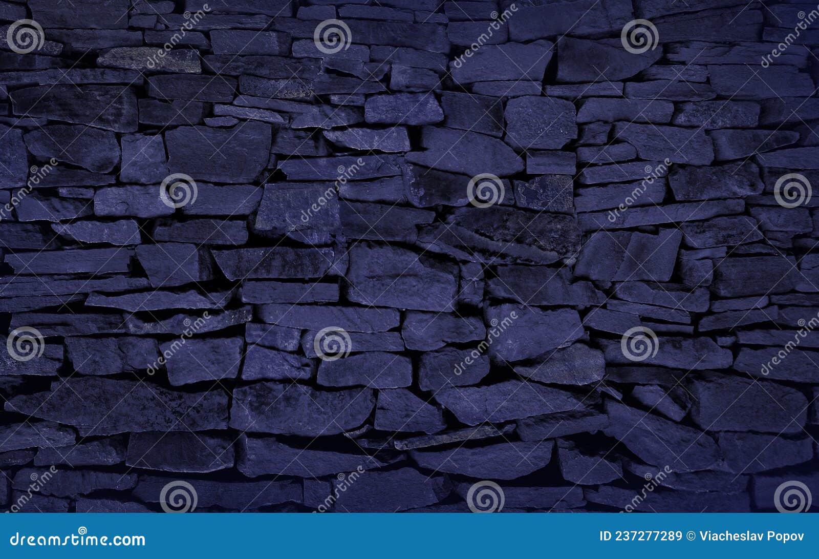 Blue stone wall texture stock image. Image of textured - 237277289