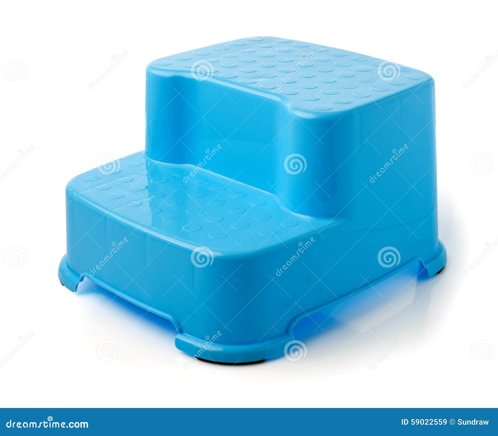 Blue Stool Stand For Kids On Background Stock Image | CartoonDealer.com ...