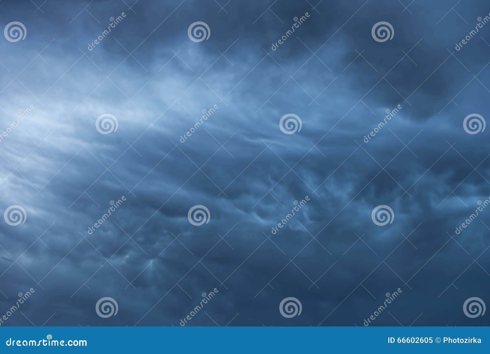 Blue Storm Clouds Background Stock Image - Image of landscape, clouds ...