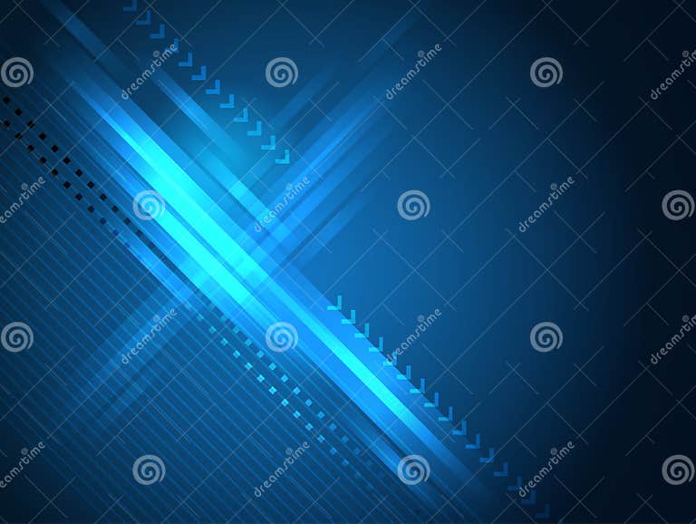 Blue Straight Lines Abstract Vector Background Stock Vector ...