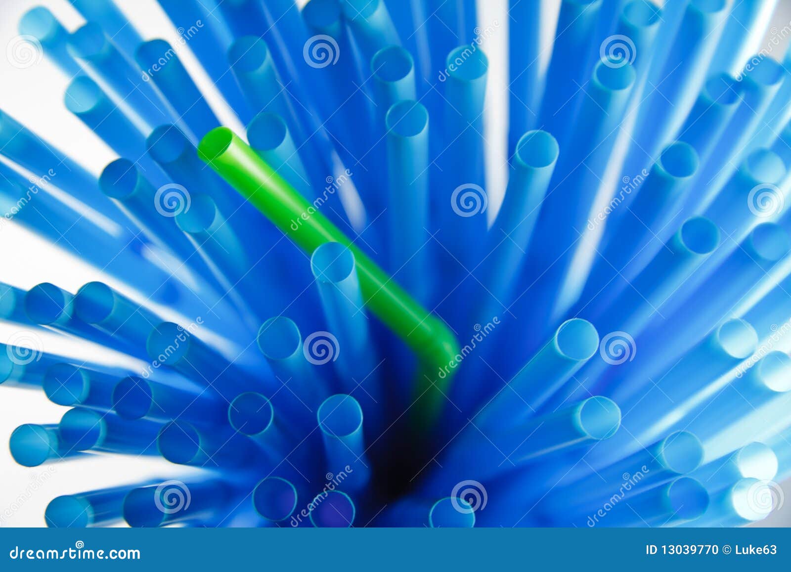 Blue Straws stock photo. Image of cocktail, close, blue - 13039770