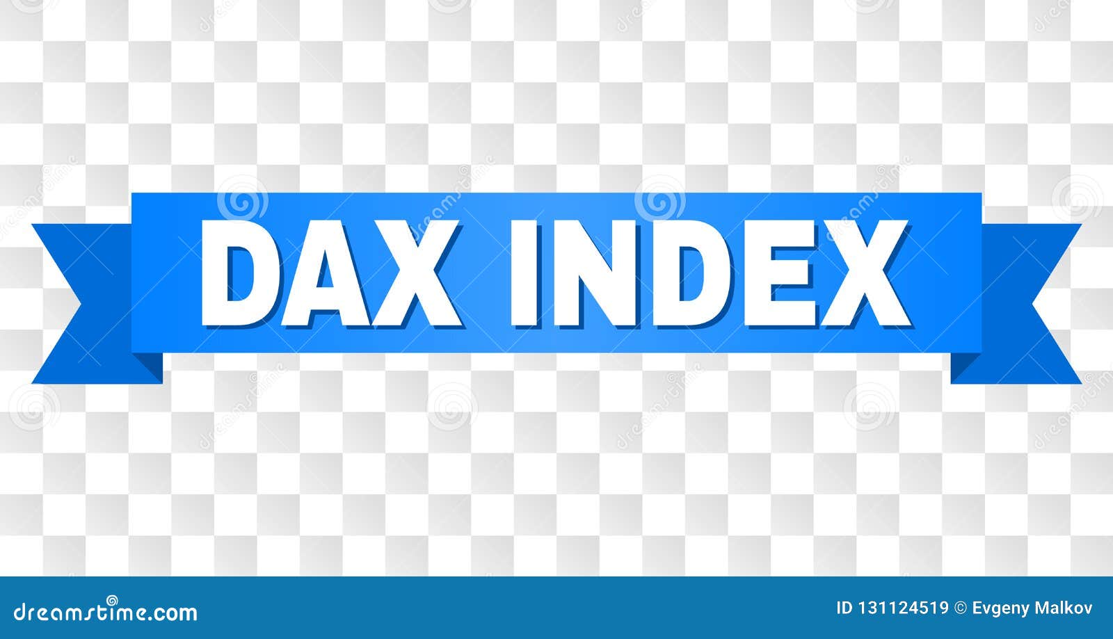 Blue Stripe with DAX INDEX Title Stock Vector - Illustration of ...